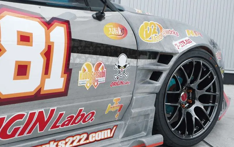 ORIGIN Labo. 180sx 75mm Front Fenders (Twin Vent) | ORIGIN Labo. Canada