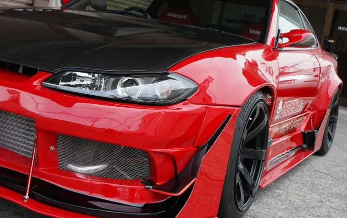 ORIGIN Labo Silvia S15 75mm Front Fenders (Twin Vent)